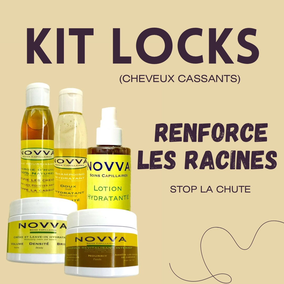 NOVVA - Soin LOCKS (cheveux cassants)